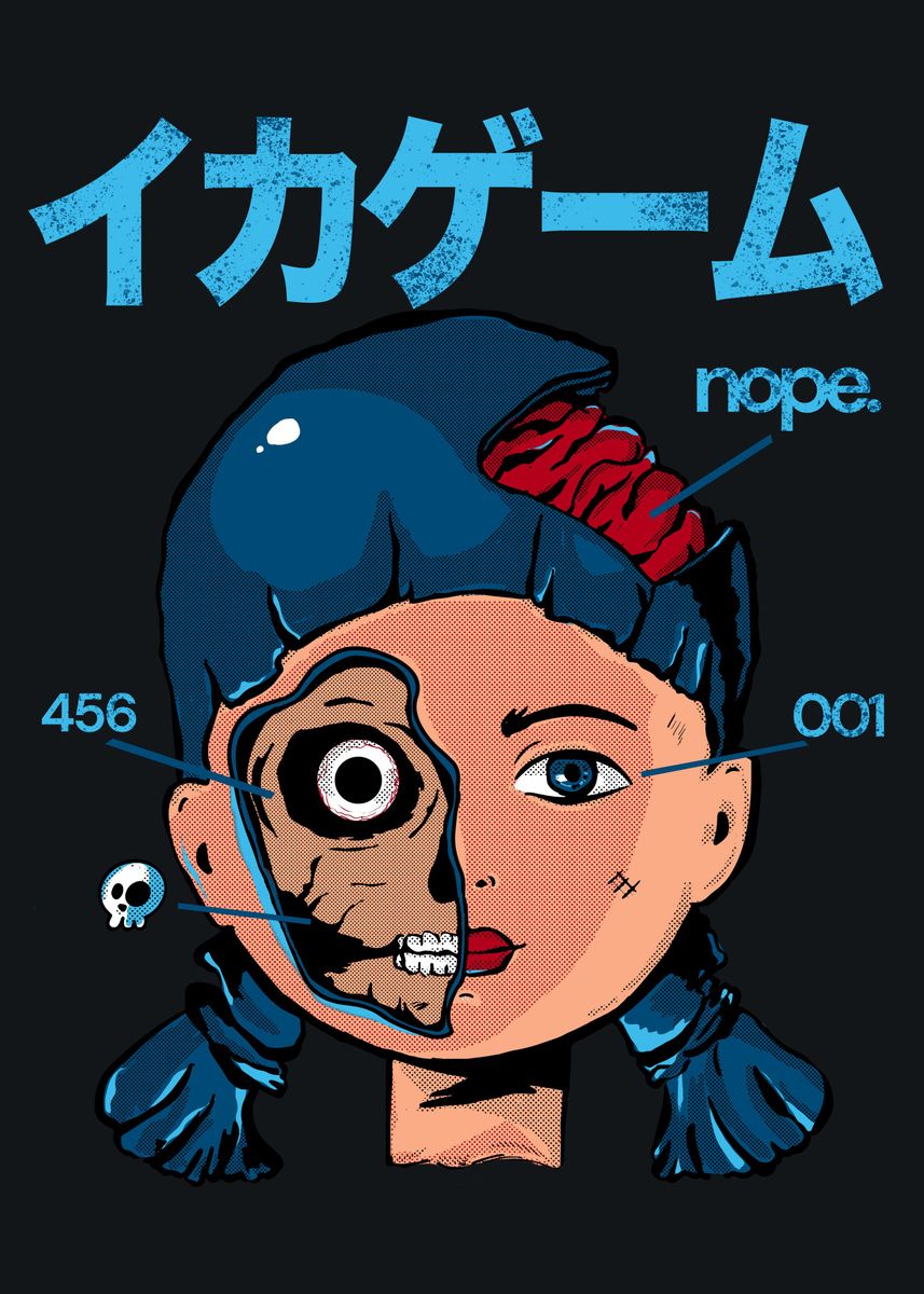 'Doll X Ray' Poster by LlusStudio | Displate