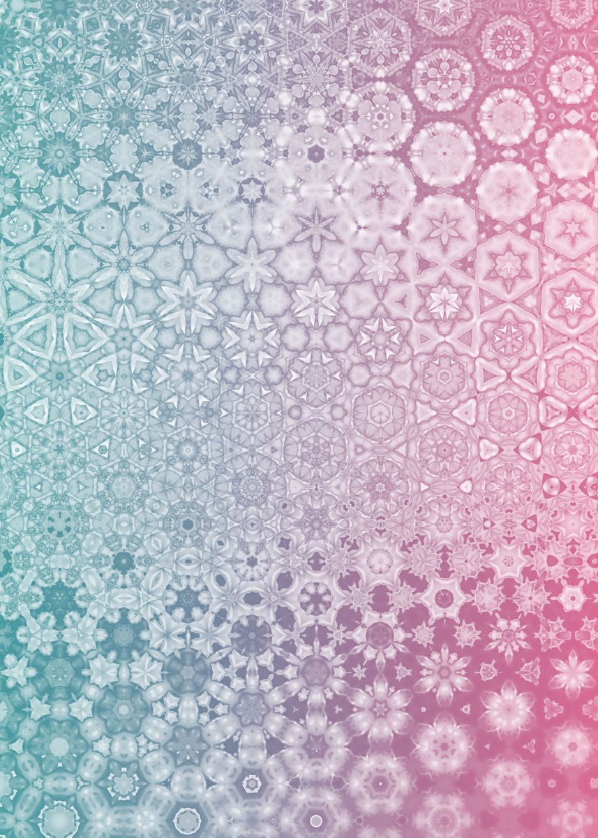 'Pastel Honeycomb pattern' Poster by Edy Art Space | Displate