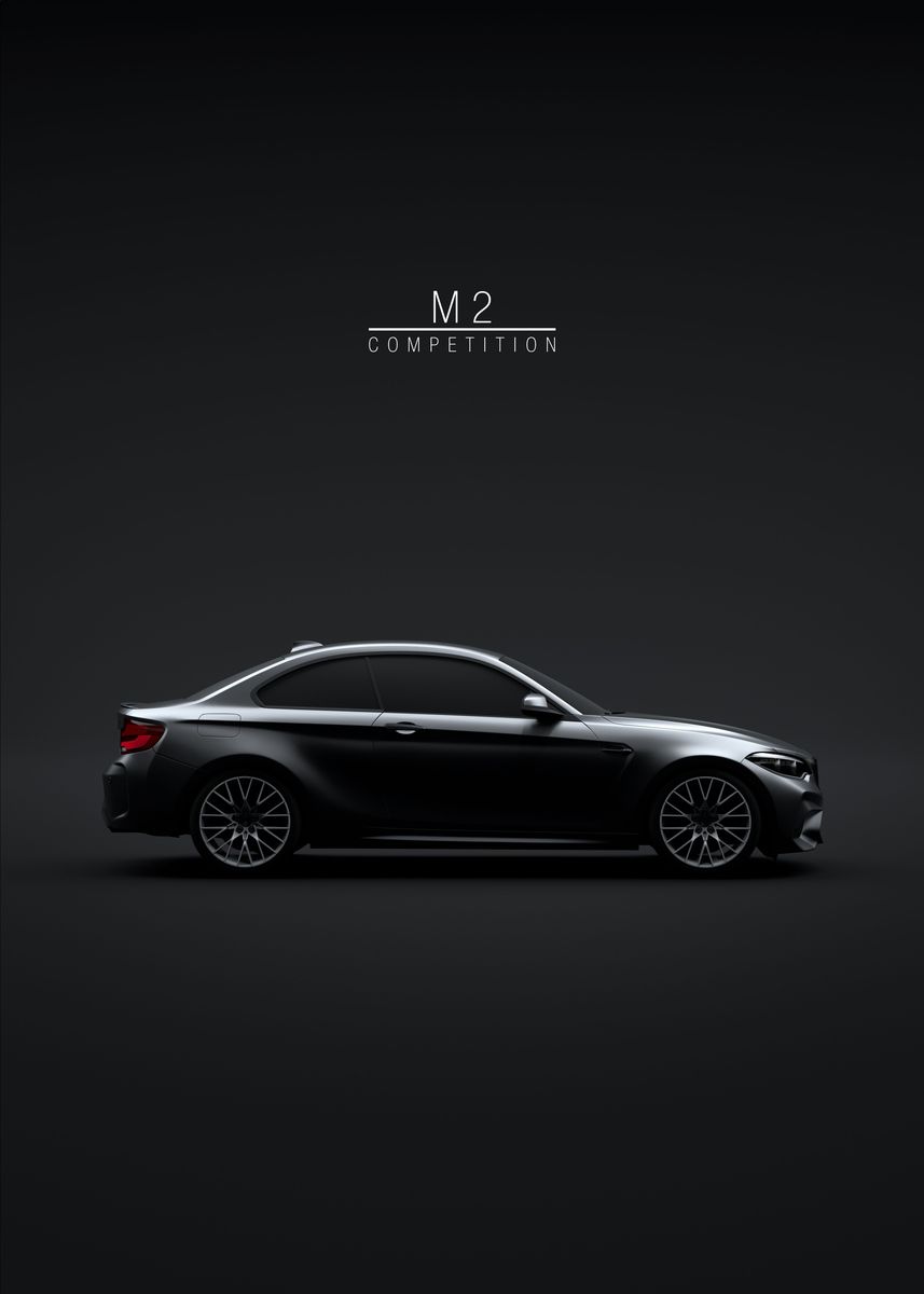 '2019 M2 Competition ' Poster, picture, metal print, paint by 21 MXM ...
