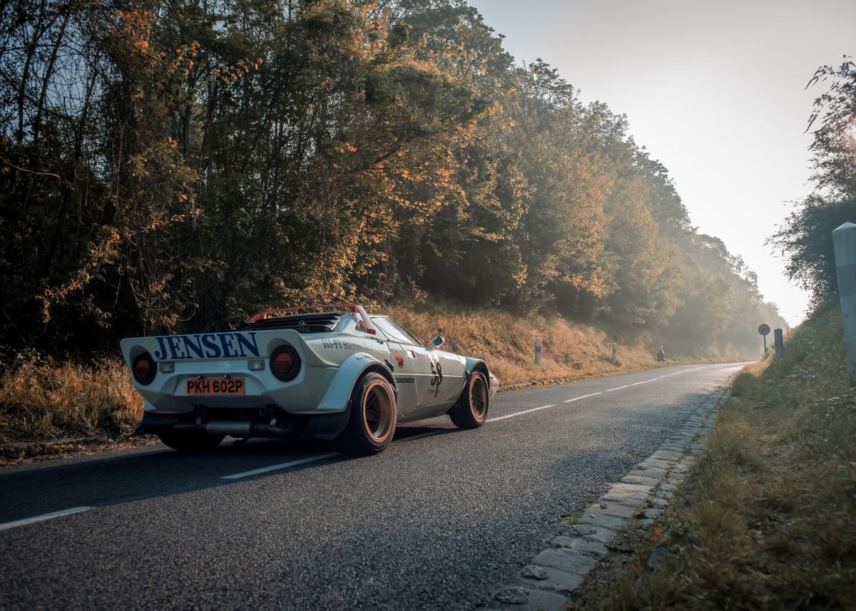'Lancia Stratos ' Poster by Antoine Elizabé | Displate