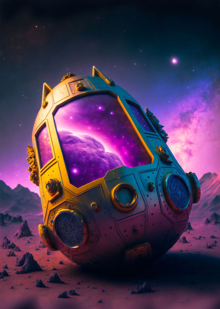 'Stardust Chronicles' Poster, picture, metal print, paint by Sparkls ...