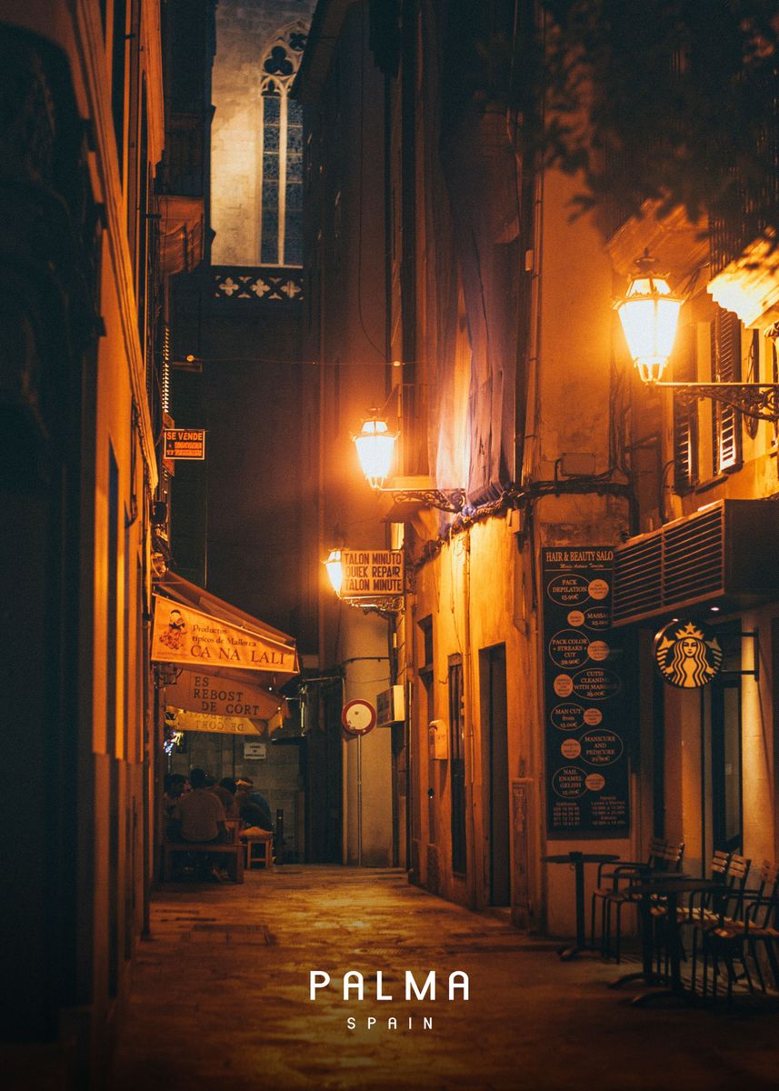 'Palma ' Poster, picture, metal print, paint by Big City | Displate