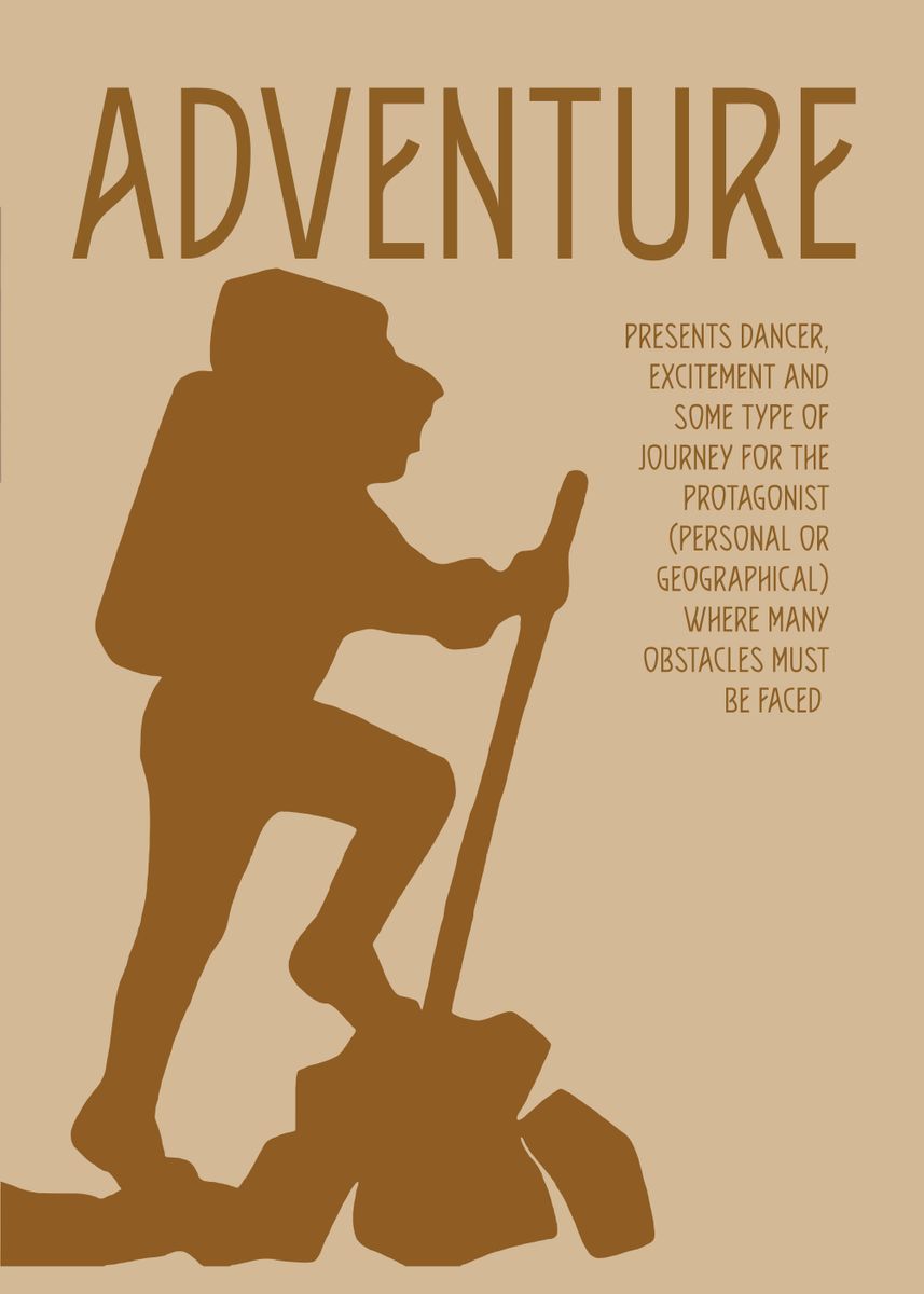 'adventure' Poster, picture, metal print, paint by Muerller Inspiration ...