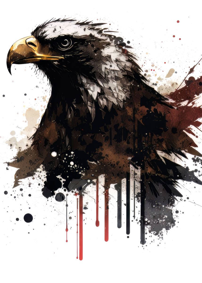 'Eagle' Poster by Geffrey Richards | Displate