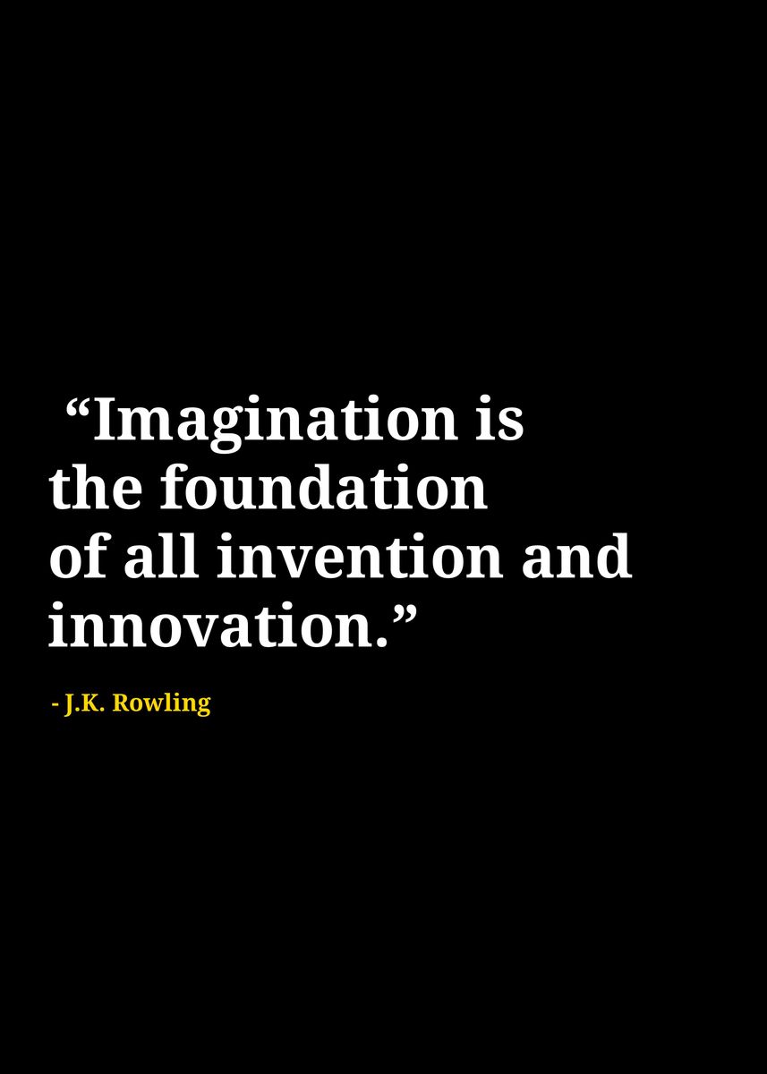 'JK Rowling quotes ' Poster by DNSM | Displate
