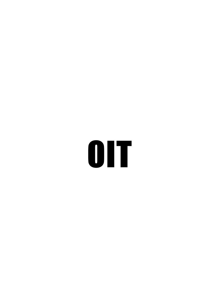 'OIT' Poster, picture, metal print, paint by Anthony Gabriel | Displate