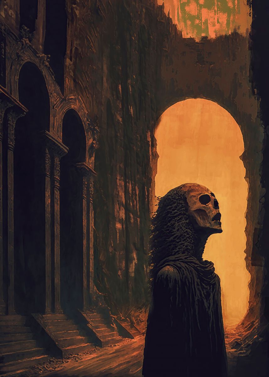 'Eternal Life' Poster, picture, metal print, paint by AndrejZT | Displate
