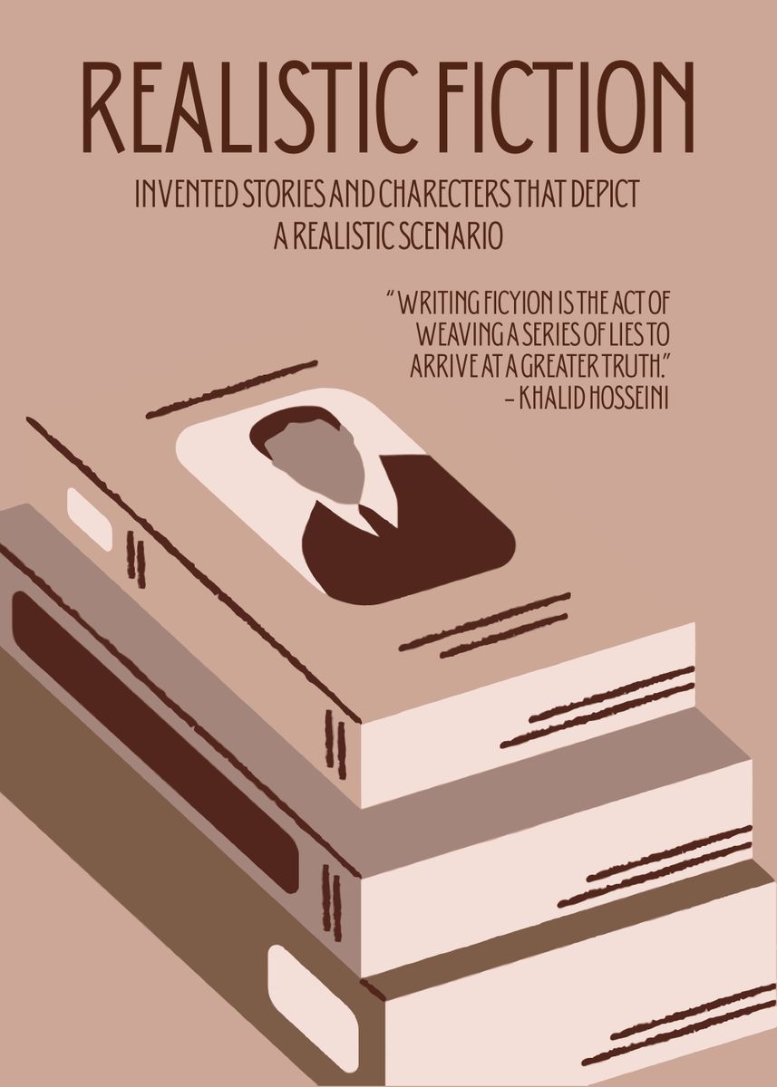 'Realistic fiction' Poster by Muerller Inspiration | Displate