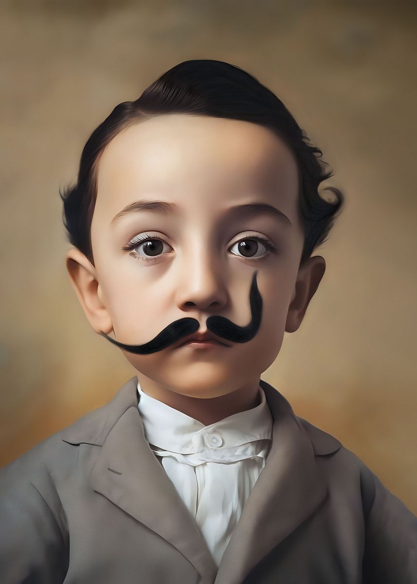 'Baby Dali' Poster by Bruno Macedo | Displate