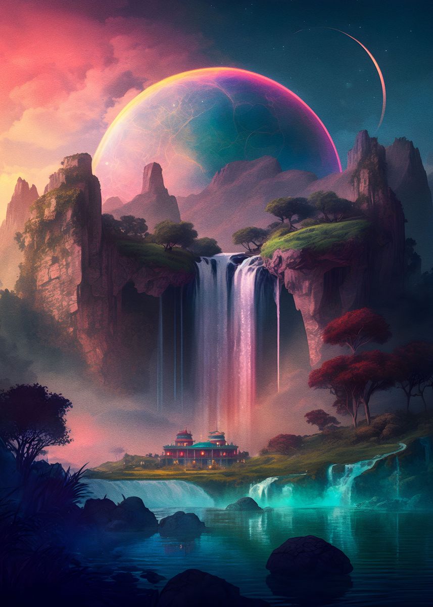 'Great View' Poster, picture, metal print, paint by Muhammad Irsan ...