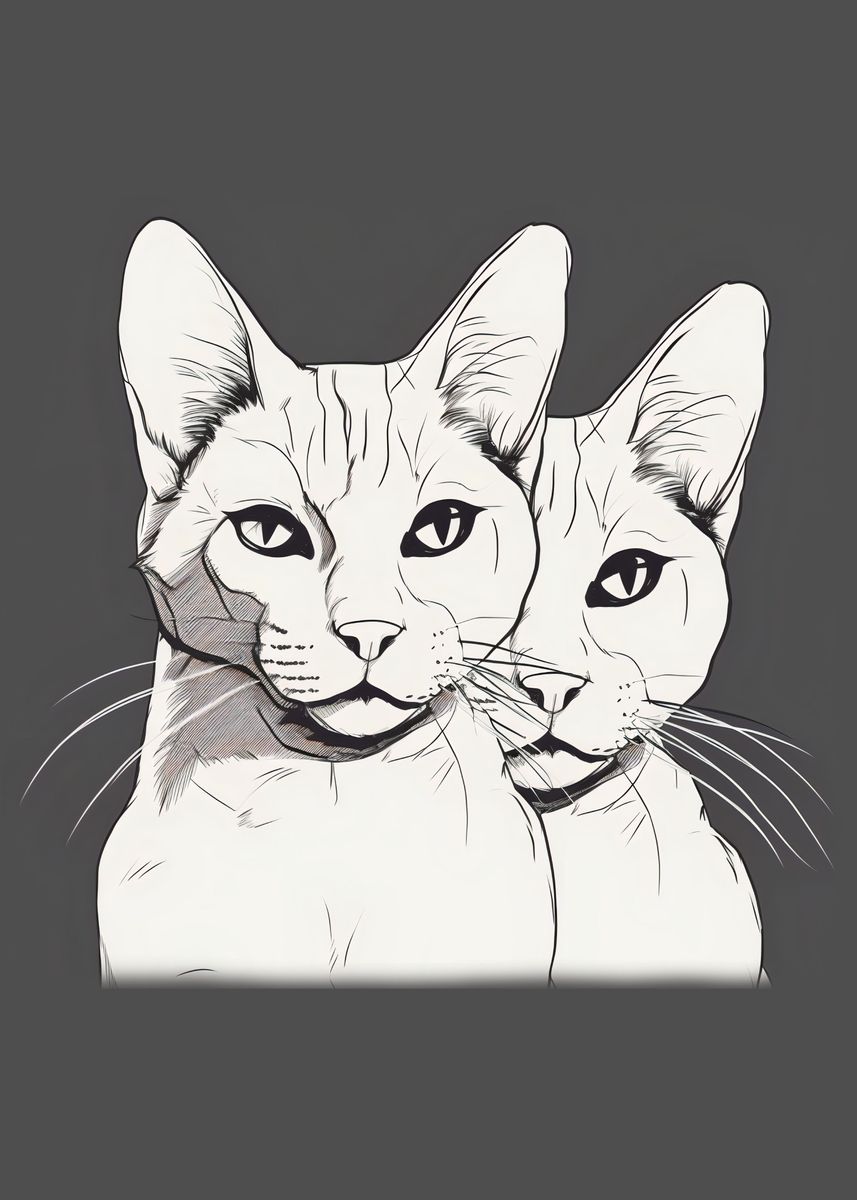 'Duality' Poster, picture, metal print, paint by Psycho Imaging Studios ...