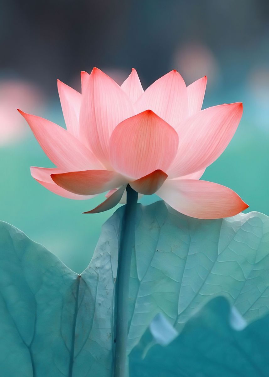 'Lotus Flower' Poster, picture, metal print, paint by Robert Design ...