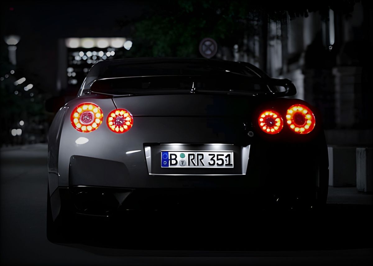 'nissan gtr' Poster by franky dom | Displate