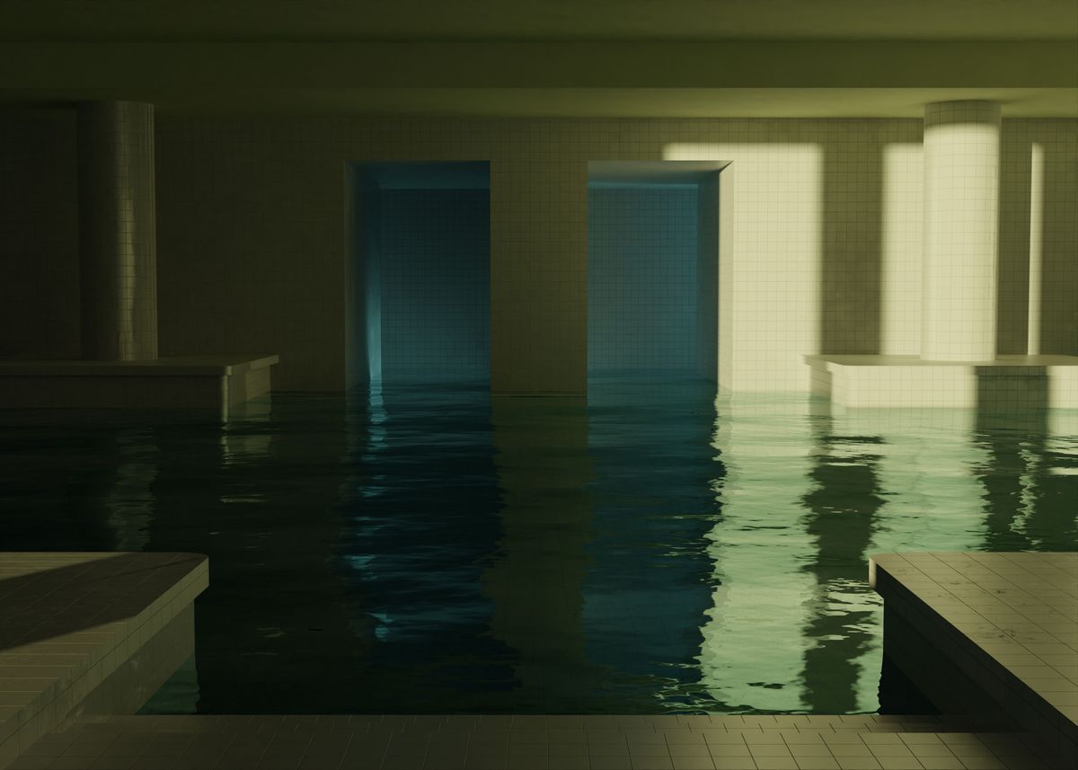 'Back Rooms Sublimity' Poster by Dylan Esteves | Displate