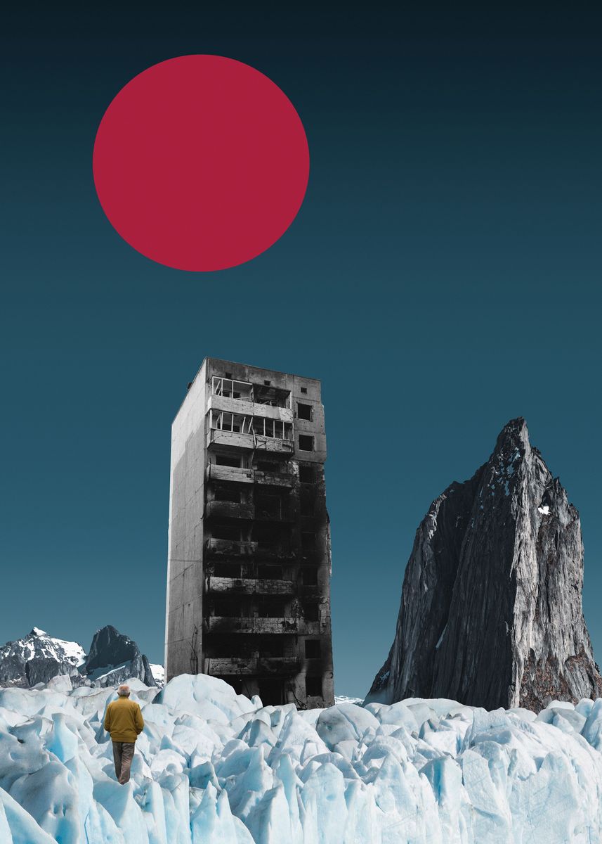 'This is the end' Poster, picture, metal print, paint by Don Shop ...