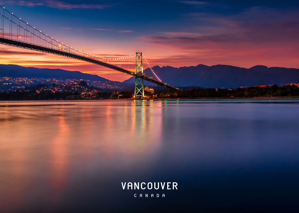 'Vancouver ' Poster by Explore Universe | Displate