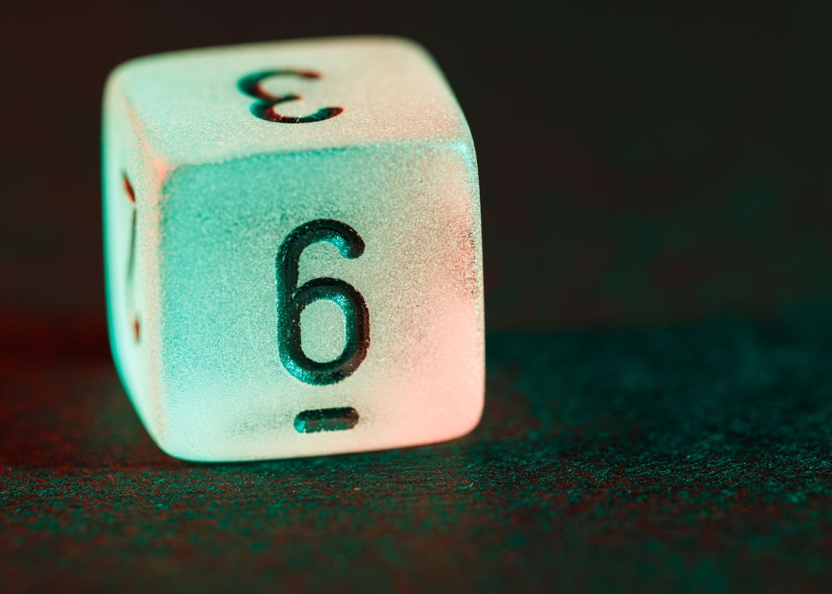 'Dice for board game' Poster by Giuseppe Cammino | Displate