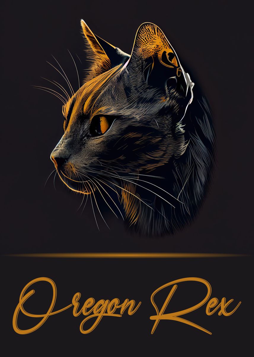 'Oregon Rex' Poster by Artistic Paradigms | Displate