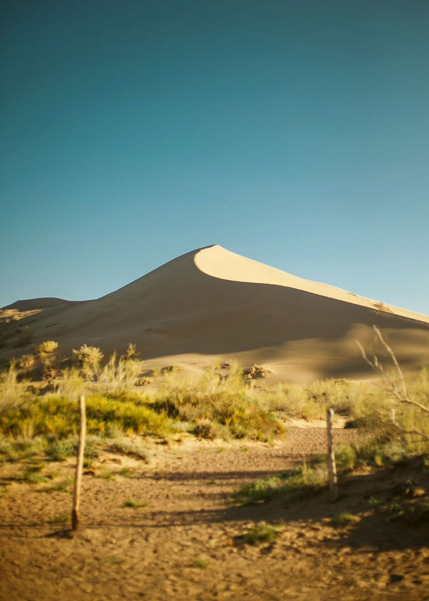 'SAND MOUNTAIN' Poster, picture, metal print, paint by LuckStory | Displate