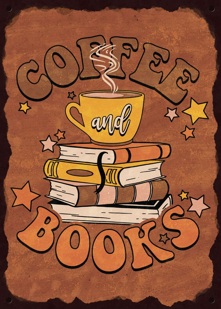 'Retro Coffee SIgn' Poster by Jordan Holmes | Displate