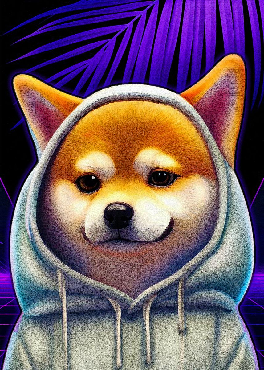 'cute animal art' Poster by erma wati | Displate