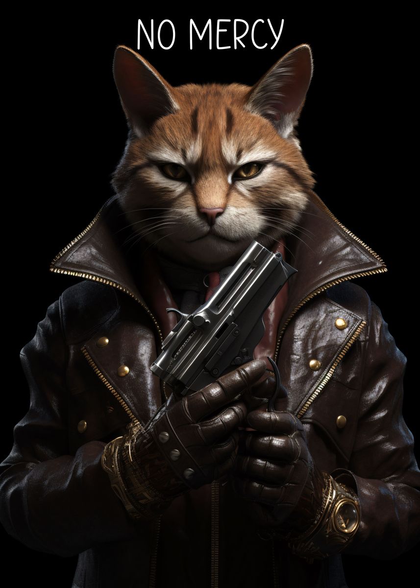 'No Mercy' Poster, picture, metal print, paint by GoodLifeImages | Displate