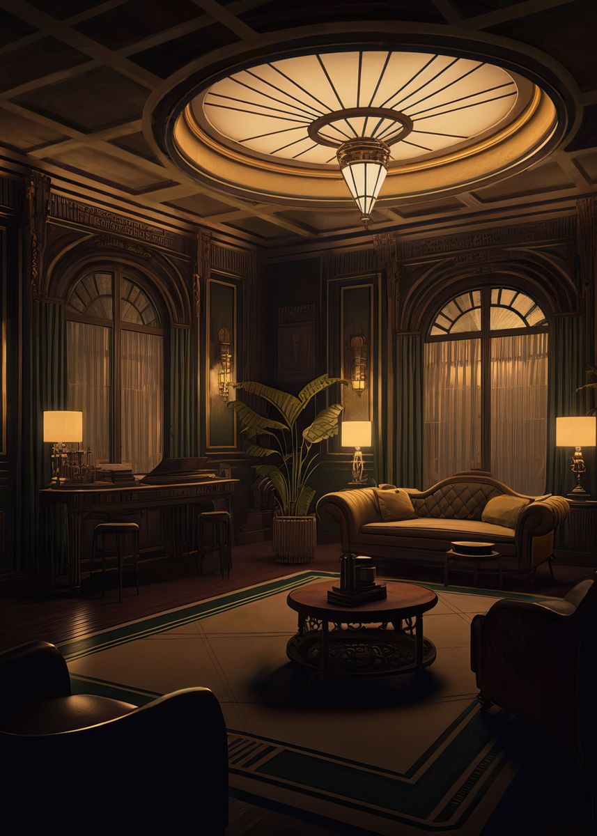 'Private Room' Poster, picture, metal print, paint by Oknice | Displate