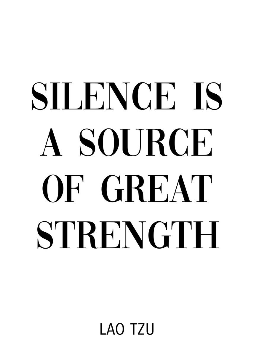 'Lao Tzu Quote ' Poster, picture, metal print, paint by KAZE | Displate