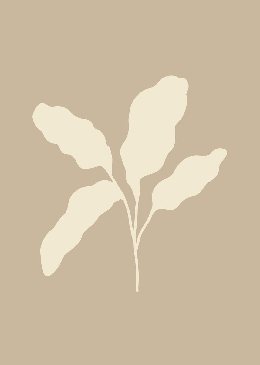 'botanical shaepe' Poster by Ratna Mutia Dewi | Displate