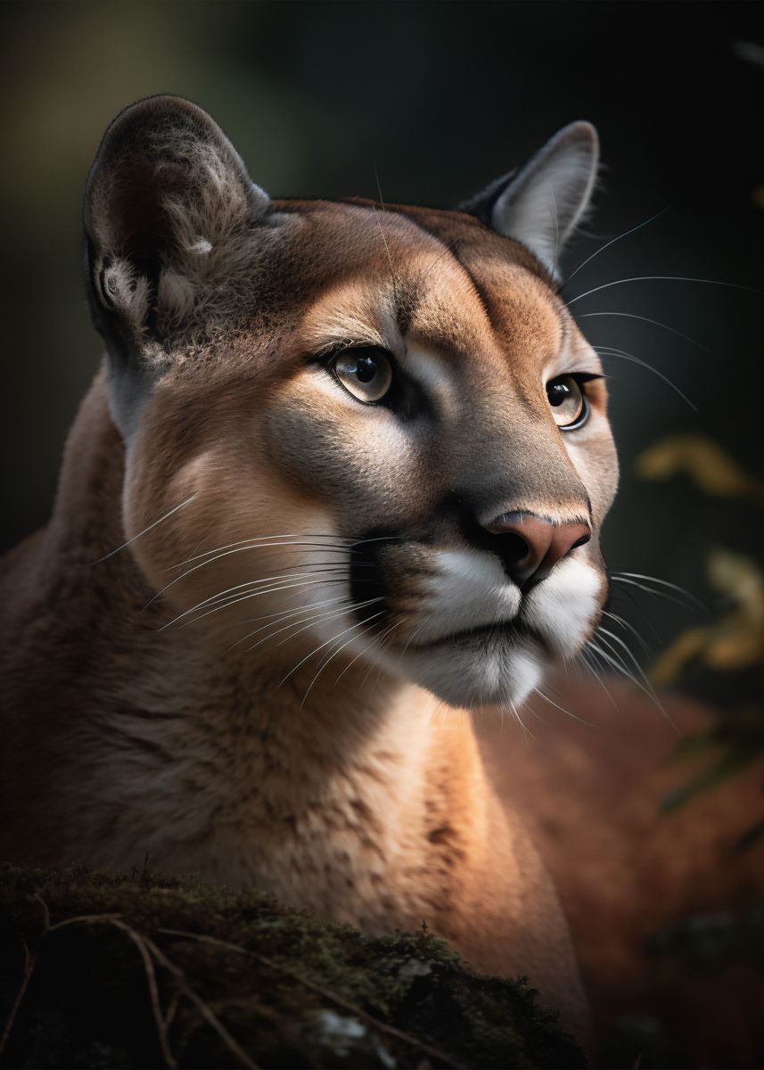 'Wild Puma' Poster, picture, metal print, paint by Zooscape Wildlife ...