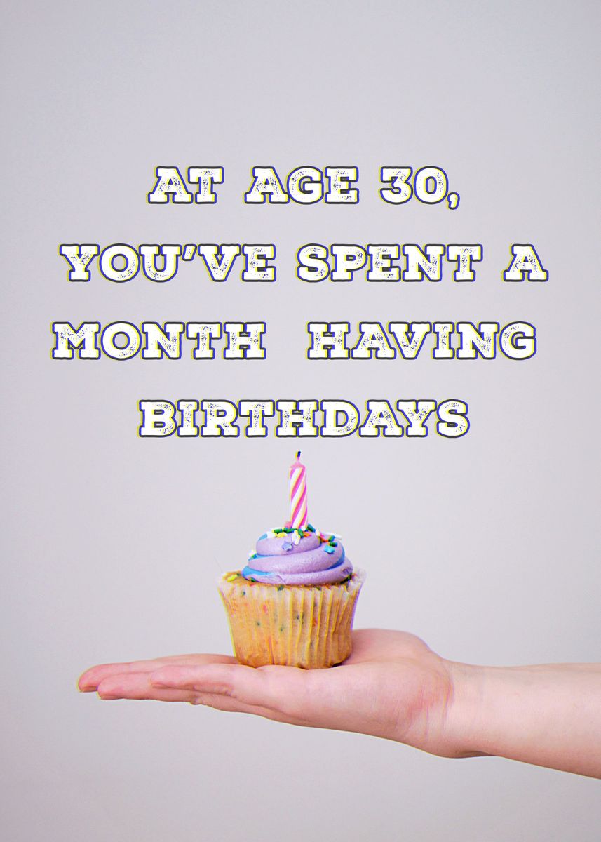 '30' Poster, picture, metal print, paint by cypher the third | Displate