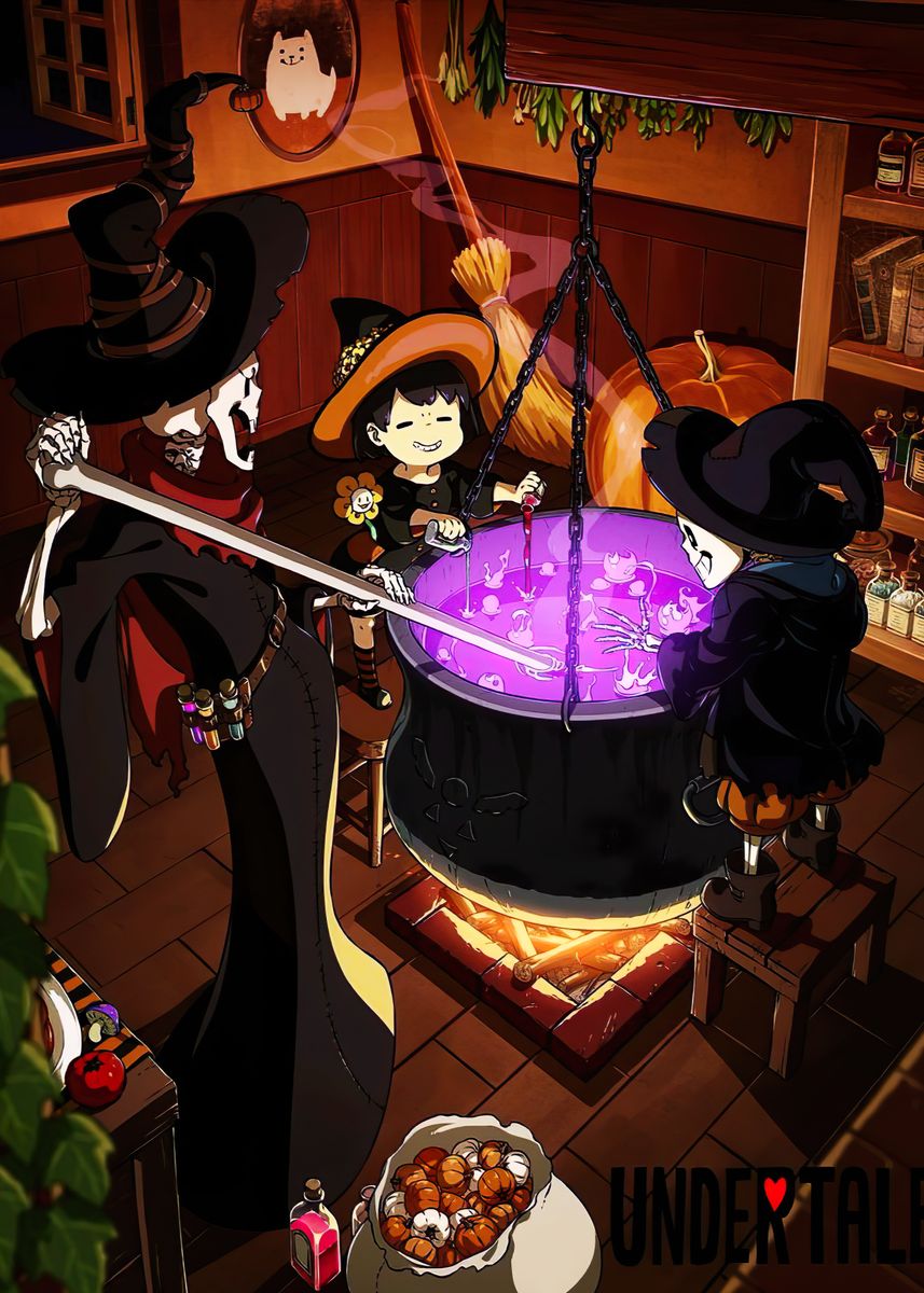 'Undertale' Poster, picture, metal print, paint by YANOME ART | Displate