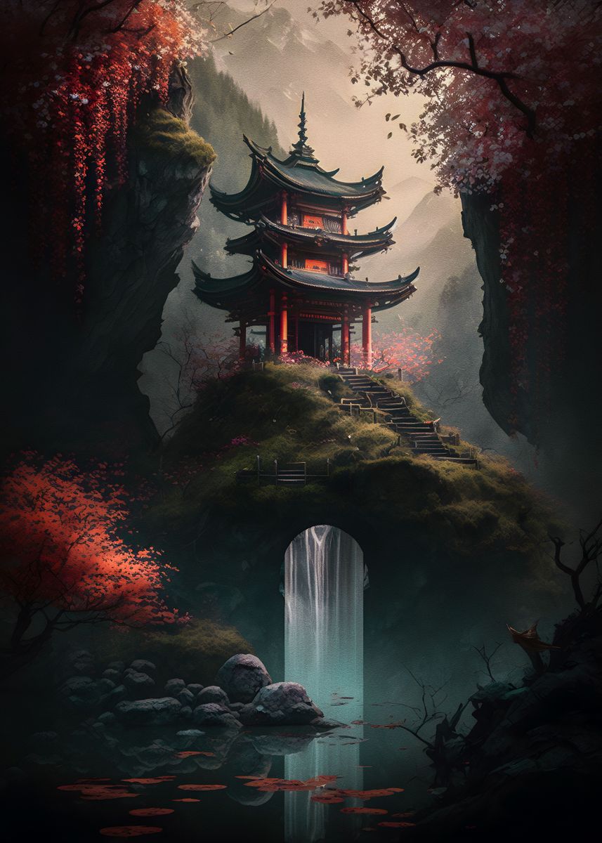 'magic sight' Poster, picture, metal print, paint by Muhammad Irsan ...