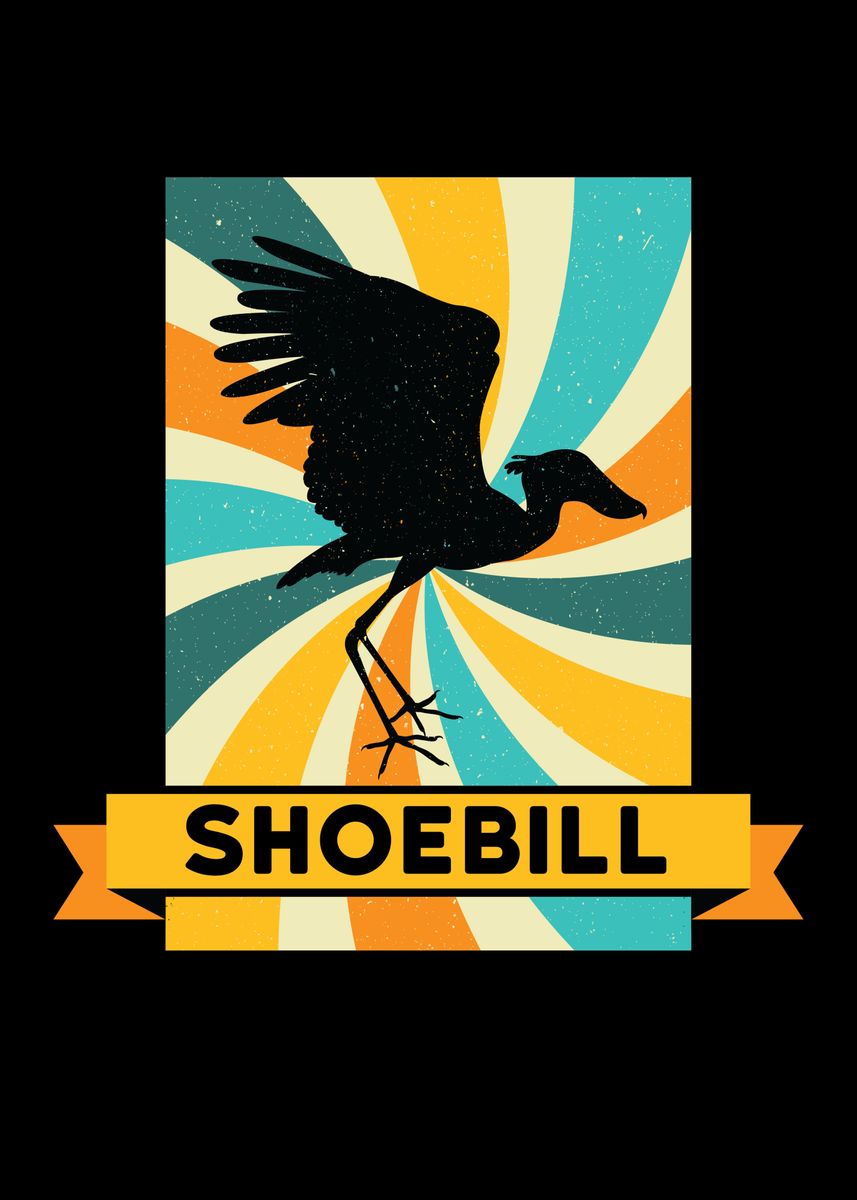 'Shoebill Shoebill Bird' Poster by Mooon | Displate