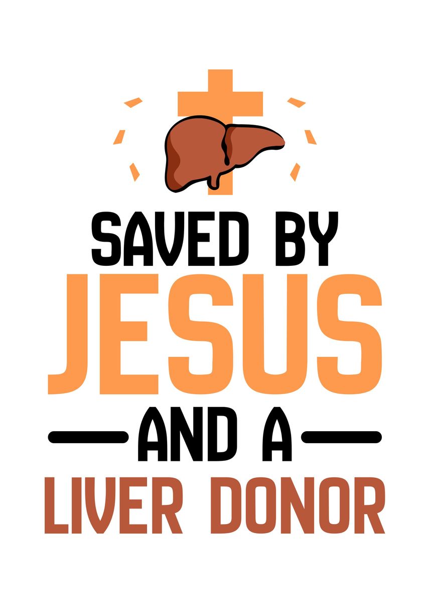 'Liver Transplant Survivor' Poster by Sebastian Wünsche | Displate