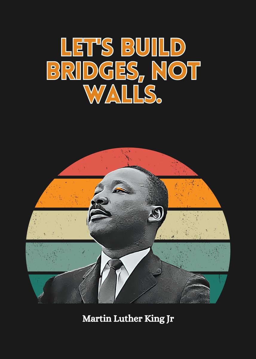 'quote martin Luther king ' Poster, picture, metal print, paint by ...
