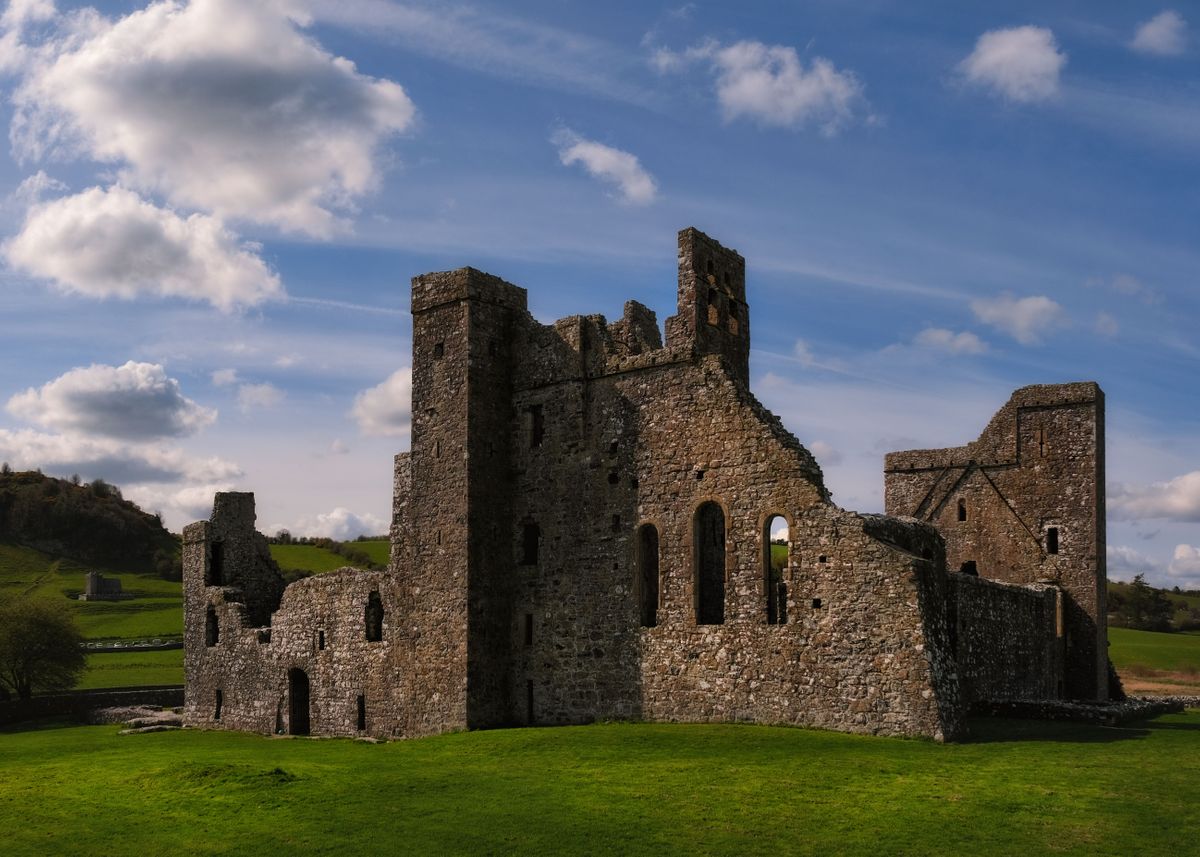 'Fore Abbey in spring' Poster by Kanstantsin Markevich | Displate