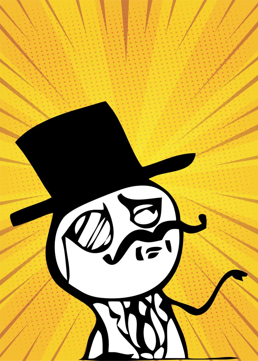 'funny meme' Poster, picture, metal print, paint by limited editions ...