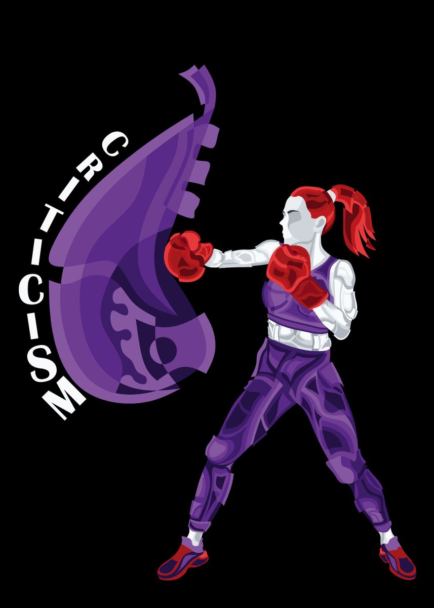 'How I Handle criticism' Poster by JAISANKARI BALASUBRAMANIYAN | Displate