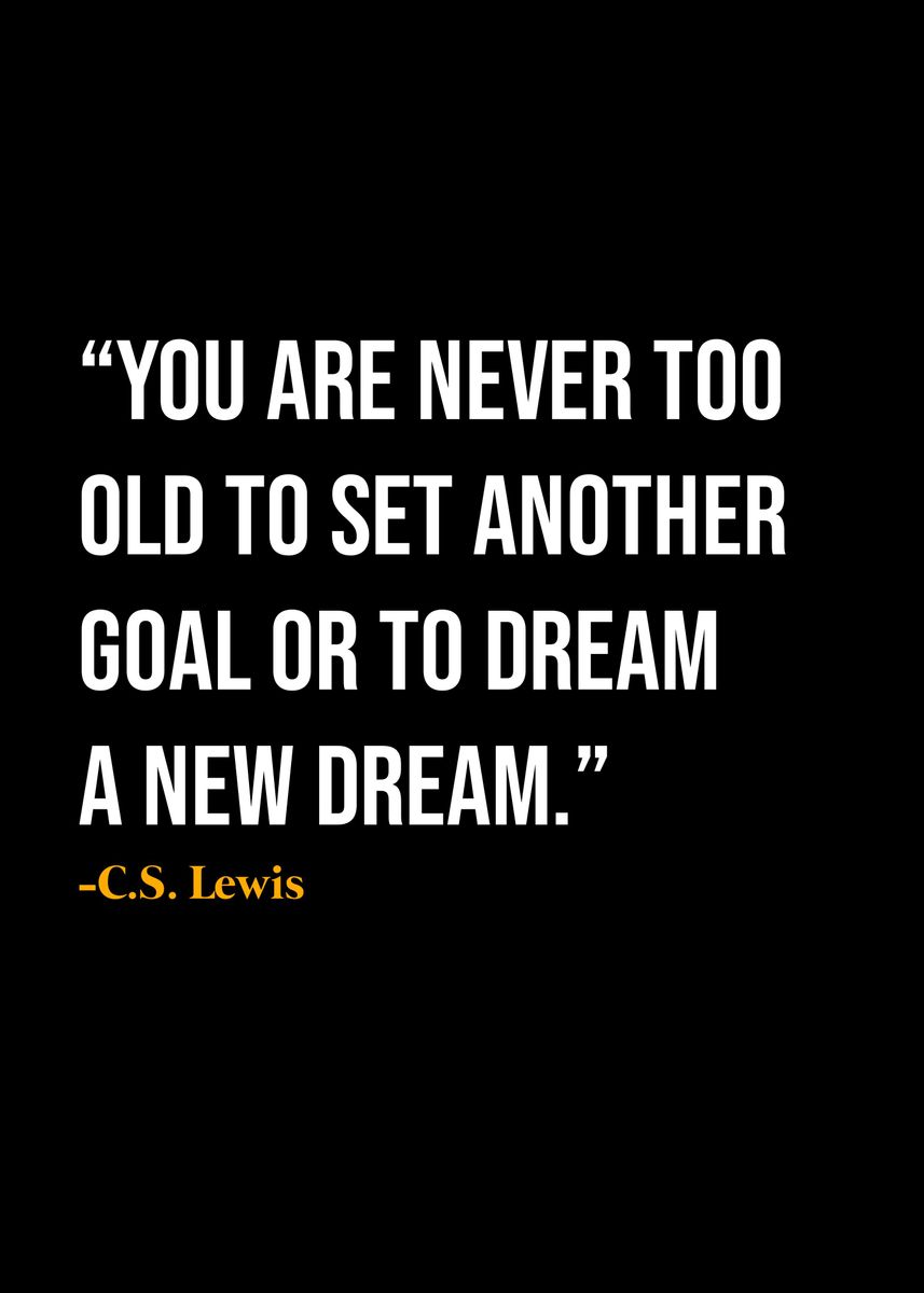 'C S Lewis Quote ' Poster, picture, metal print, paint by DIMS | Displate