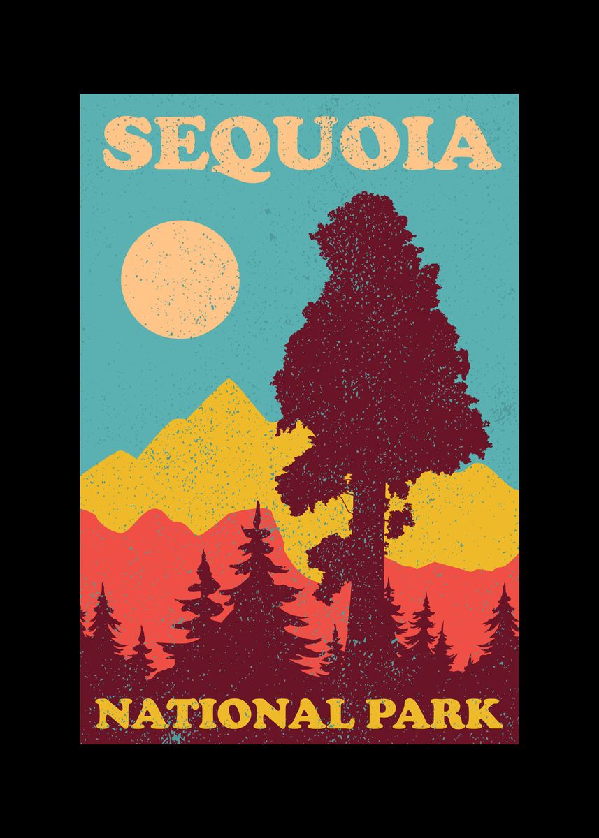 'Sequoia National Park ' Poster by sachpica | Displate