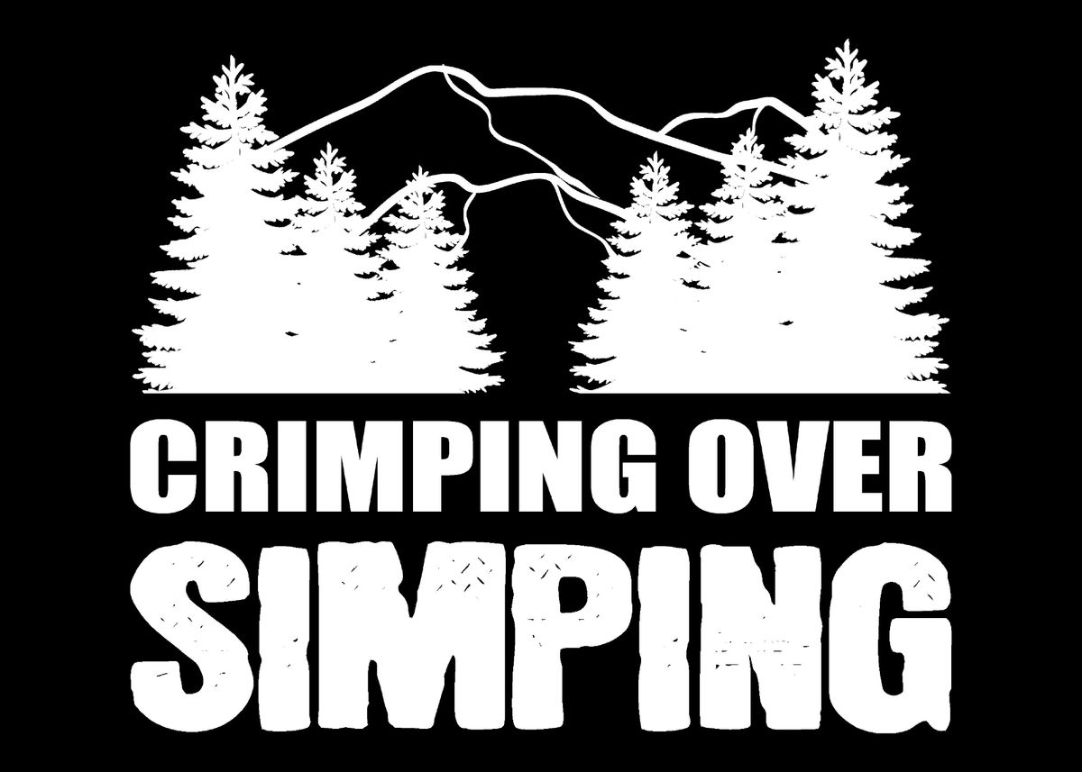 'Crimping over Simping Tour' Poster by Powdertoastman | Displate