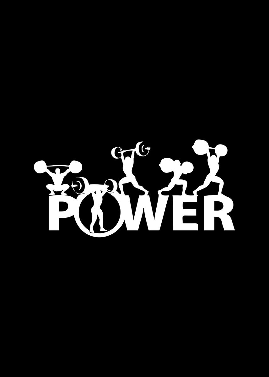 'Power' Poster, picture, metal print, paint by Popular Collections ...