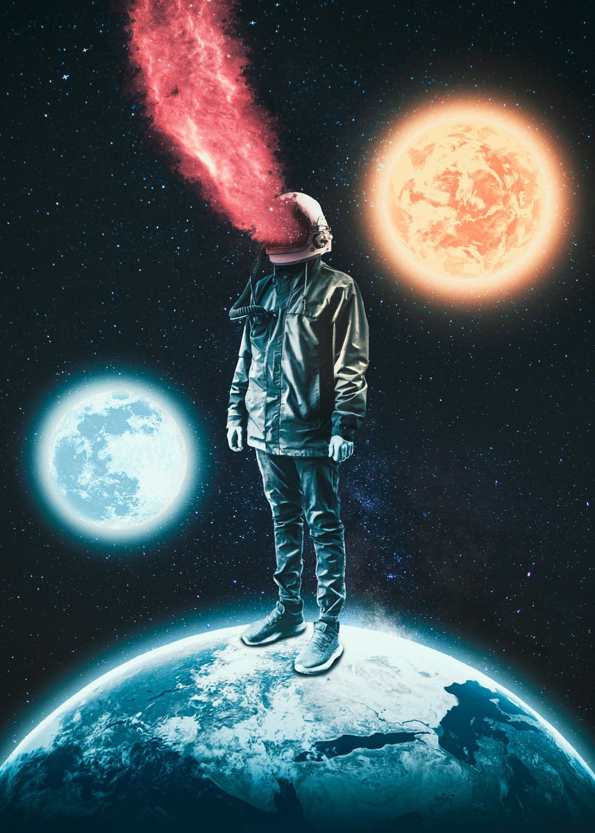 'Sureal view' Poster, picture, metal print, paint by YOHA | Displate