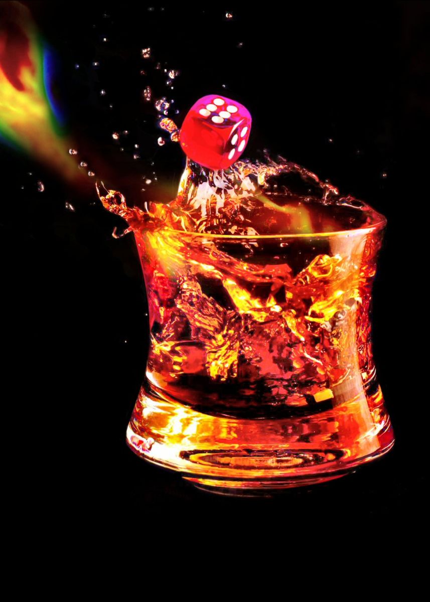 'Dice' Poster by Rebda Saputra | Displate