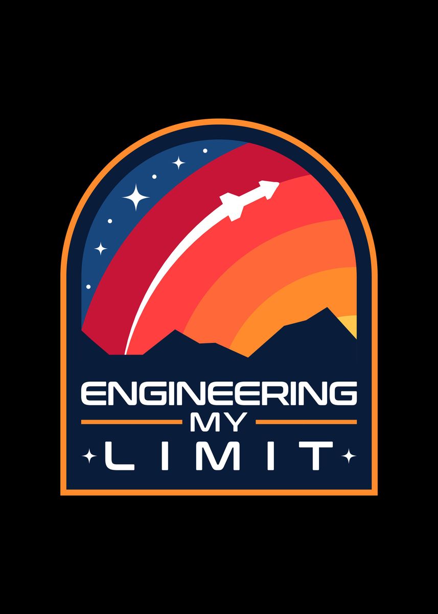 'Engineering My Limit' Poster, picture, metal print, paint by sachpica ...