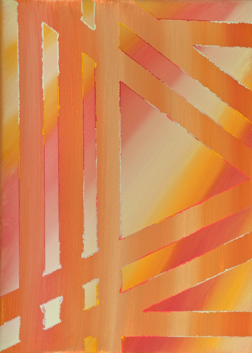 'Ripped Ombre Original' Poster, picture, metal print, paint by Bruce ...