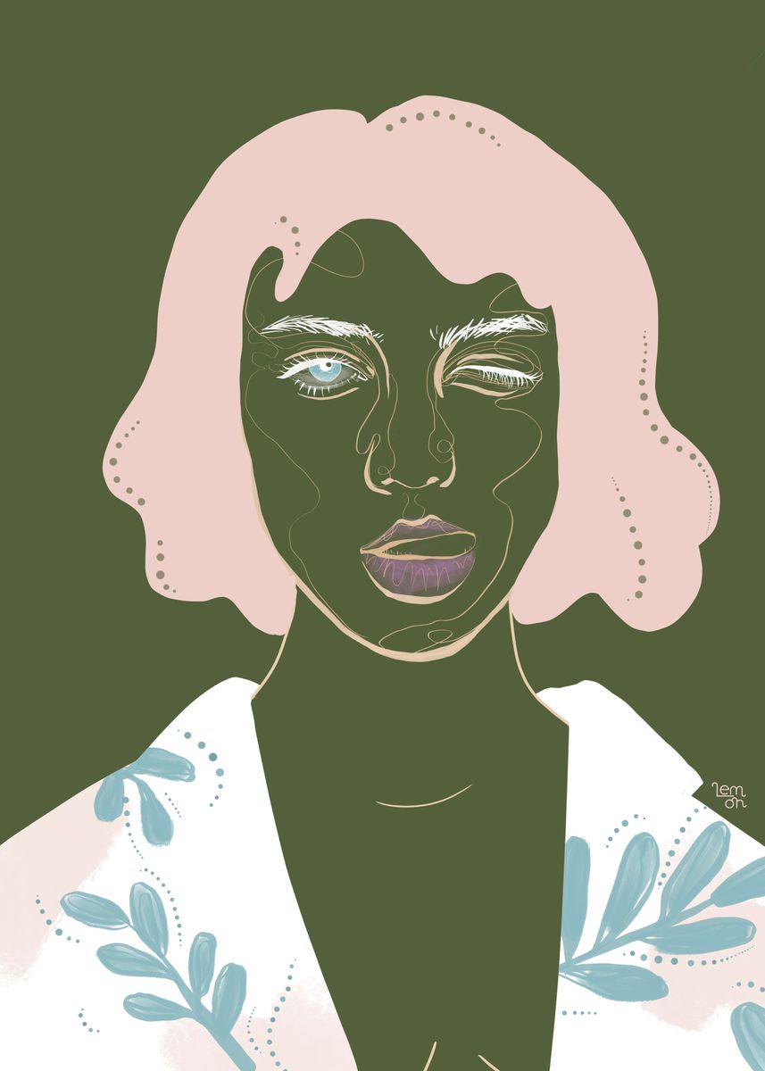 'Hay fever' Poster, picture, metal print, paint by Paula Ortiz ...