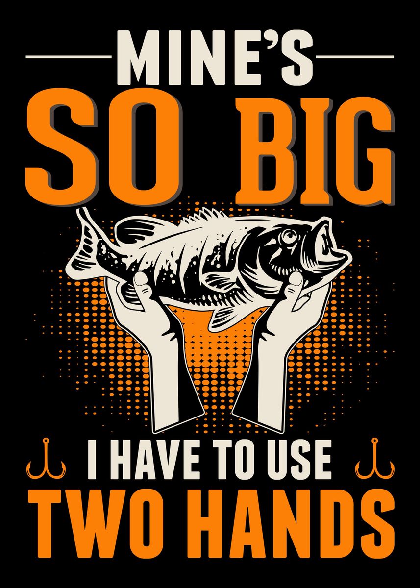 'Adult Humor Fishing' Poster, picture, metal print, paint by ...