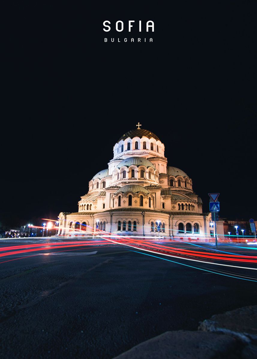 'Sofia ' Poster, picture, metal print, paint by Travel Addict | Displate